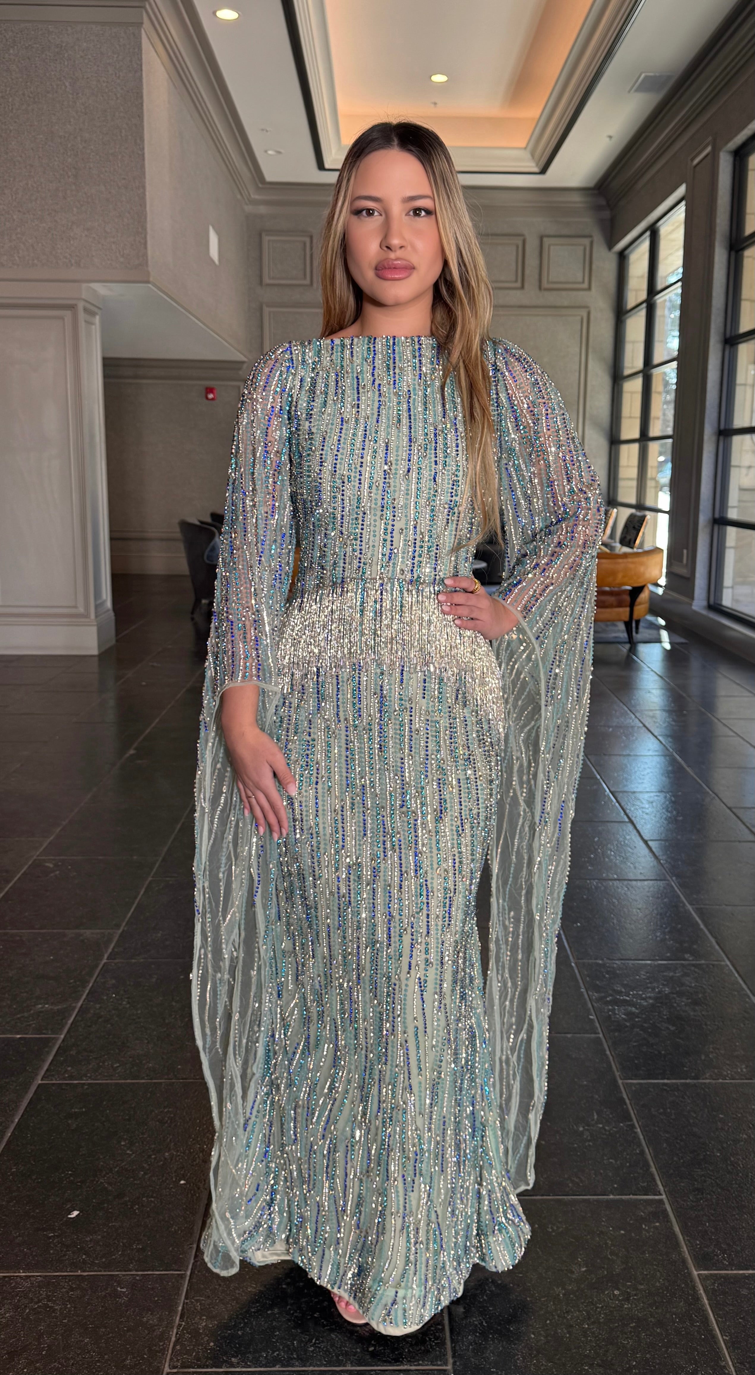 Fatima Empire Tassel Dress – B Chic Fashions